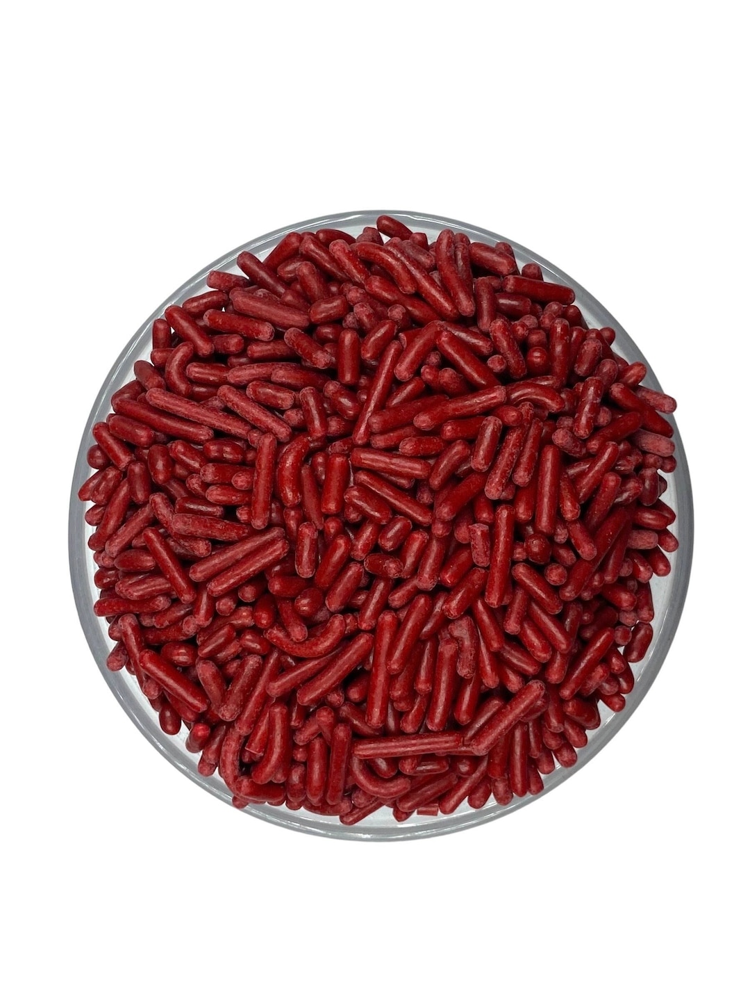 Sprinkles Maroon Jimmie Edible Dark Red Sprinkles Jimmies Crunchy ...