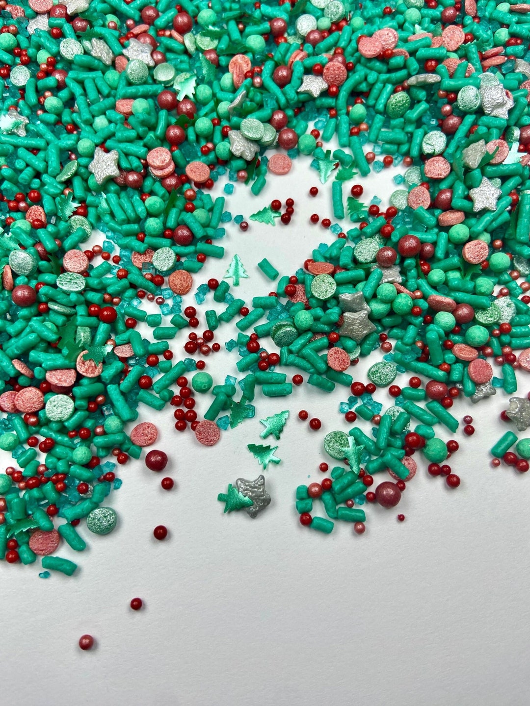 Sprinkle Mix Glitter Trees Sprinkle Mix -- Winter Holidays Sprinkle Mix ...