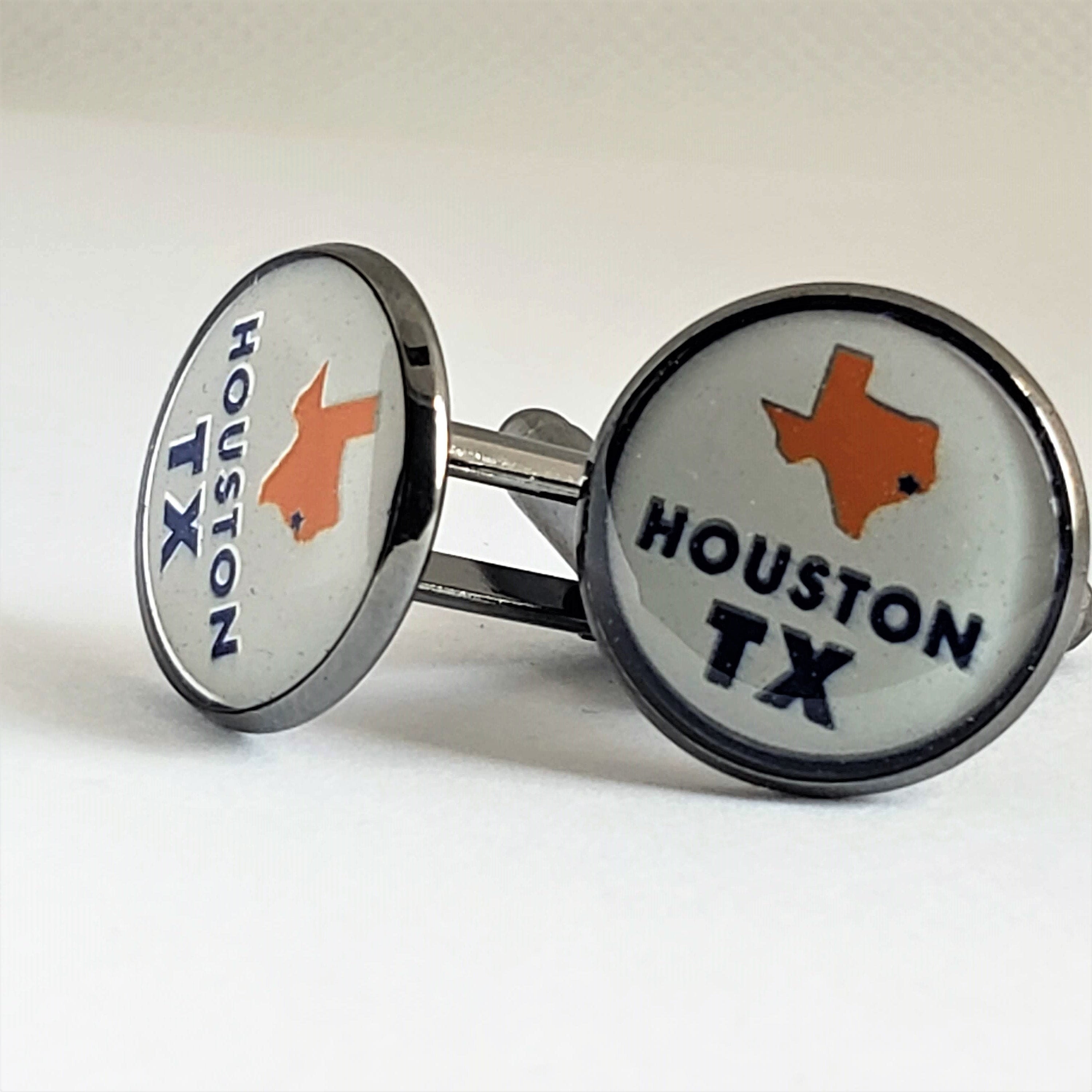 Upcycled Aluminum and Resin Craft Beer Cuff Links HOU TX - Etsy