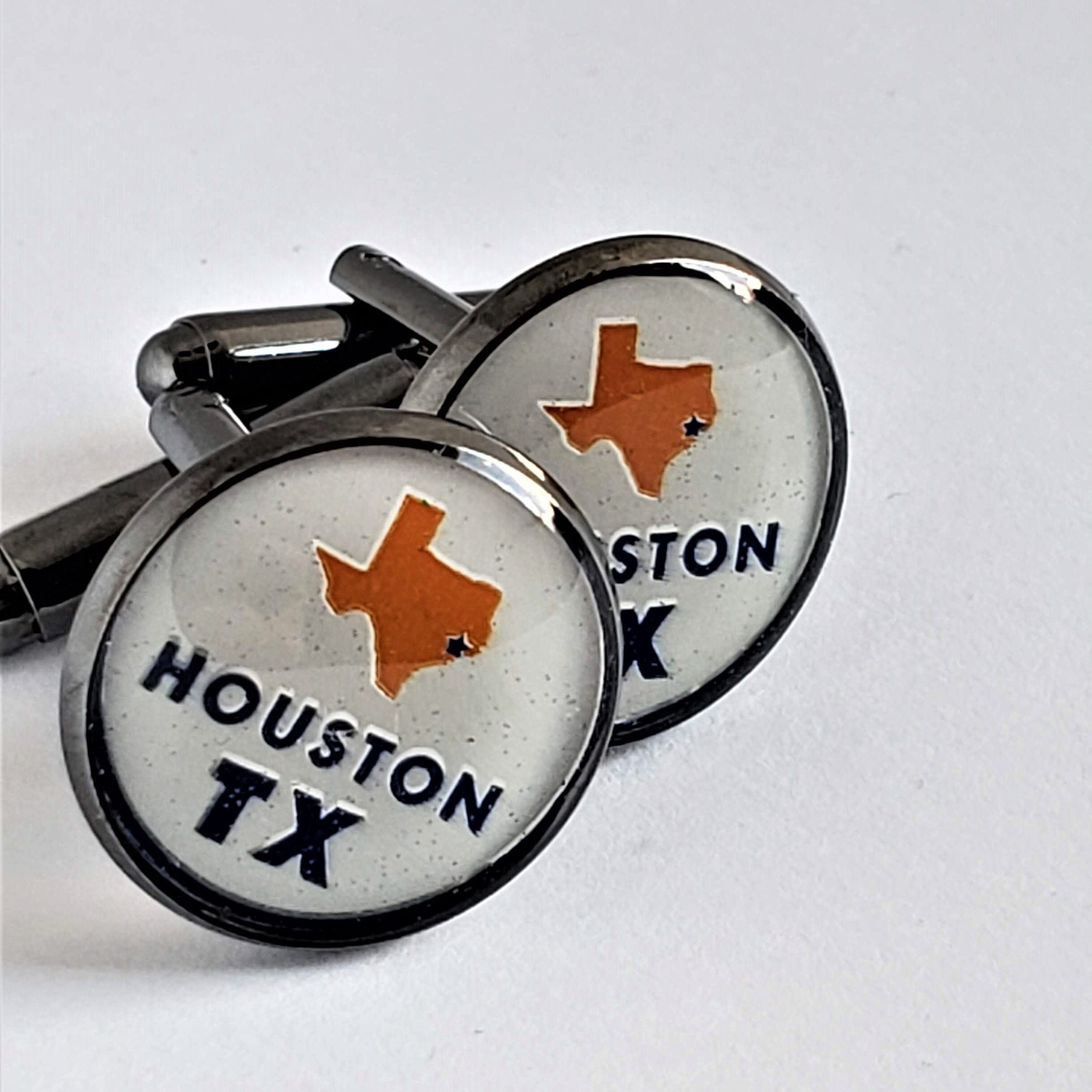 Upcycled Aluminum and Resin Craft Beer Cuff Links HOU TX - Etsy