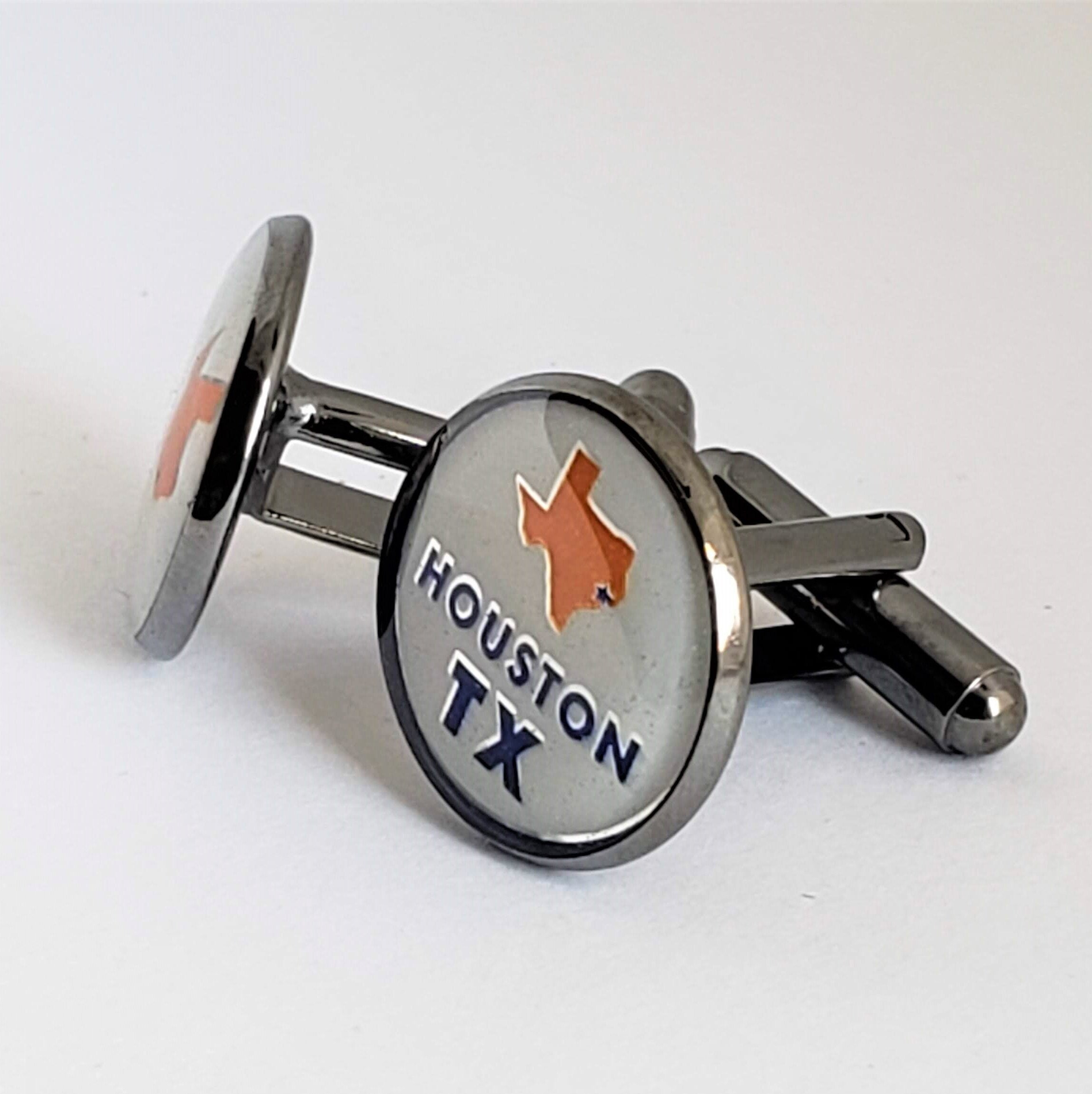 Upcycled Aluminum and Resin Craft Beer Cuff Links HOU TX - Etsy
