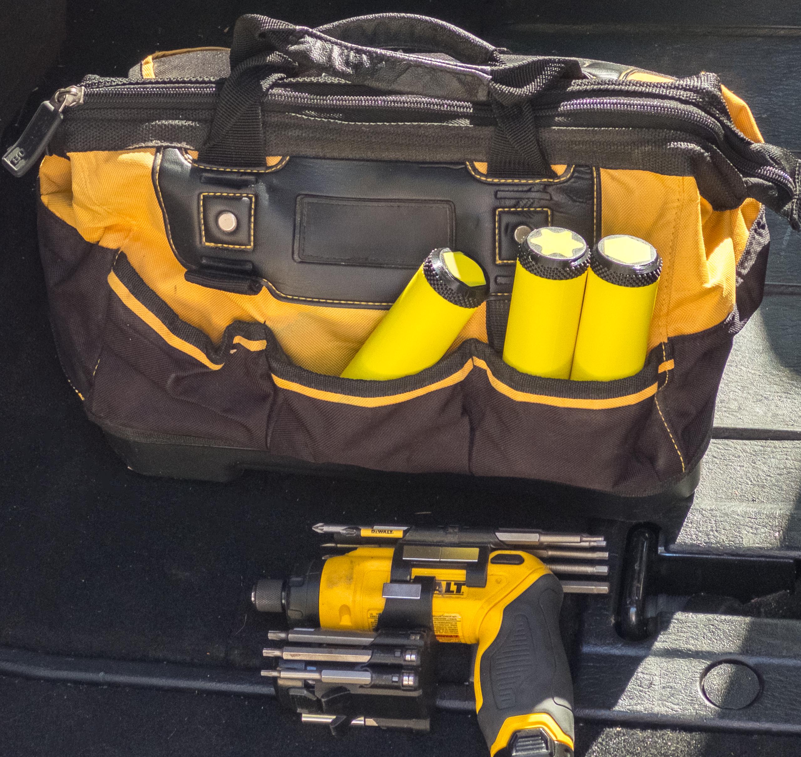 Driver Bit Organizer for Tool Bags - Compact 3D Printed Bit Holder - Etsy
