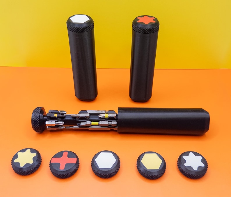 Driver Bit Organizer for Tool Bags - Compact 3D Printed Bit Holder - Etsy