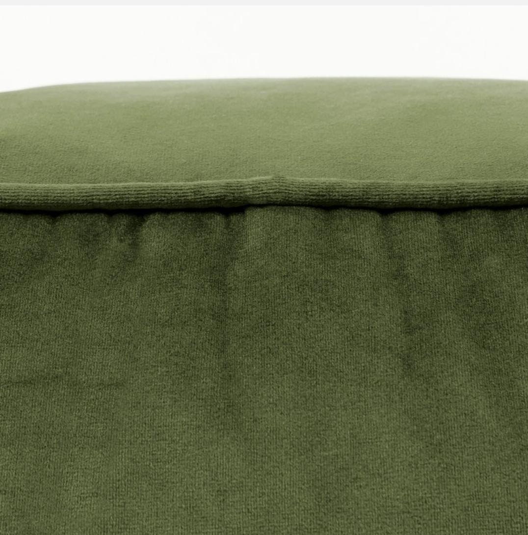 Luxury Square Velvet Ottoman Pouf Velvet Ottoman Pouf Ottoman, Floor ...