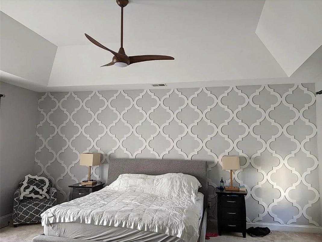 Moroccan Architectural Stencil PVC Decorative Fretwork Wall Panels - Etsy