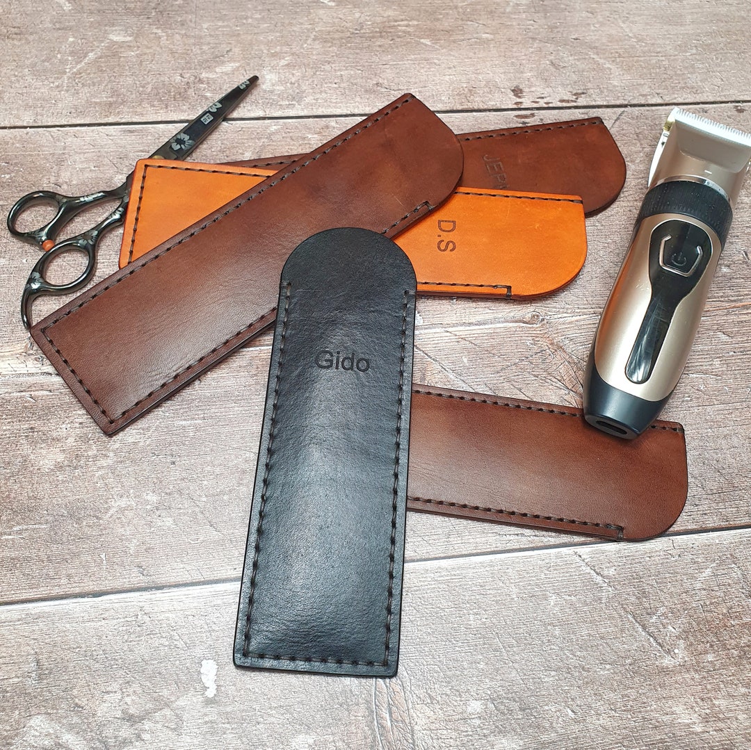 Personalised Leather Comb Sheath, Grooming Gift for Him, Personalized ...