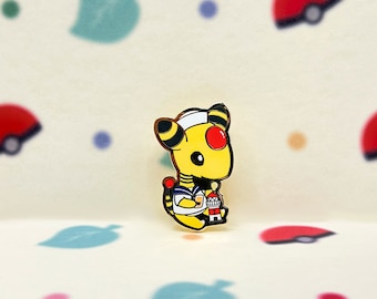 Ampharos Hard Enamel Pin Denryu Electric Sheep - Etsy