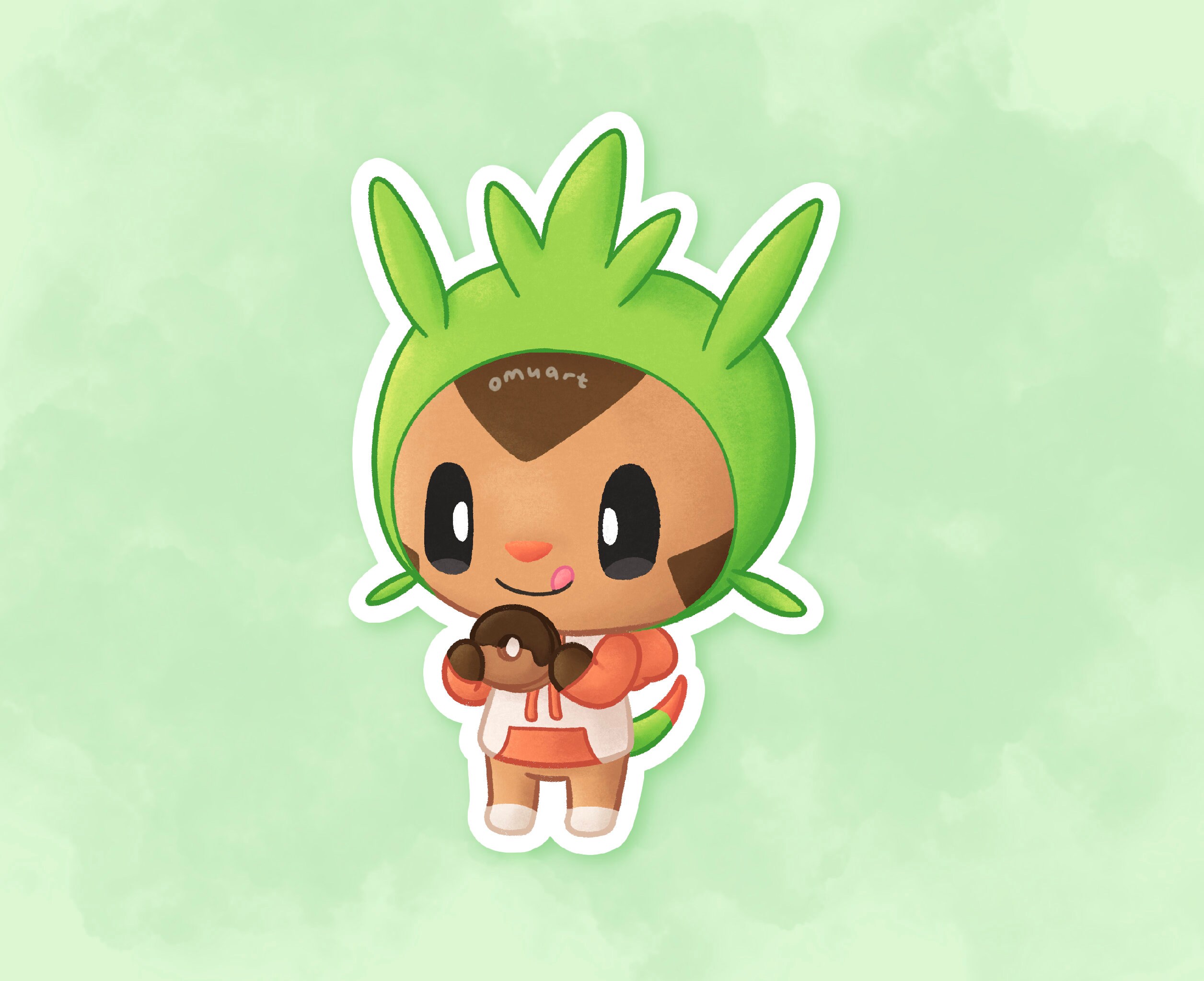 Chespin Back Sprite