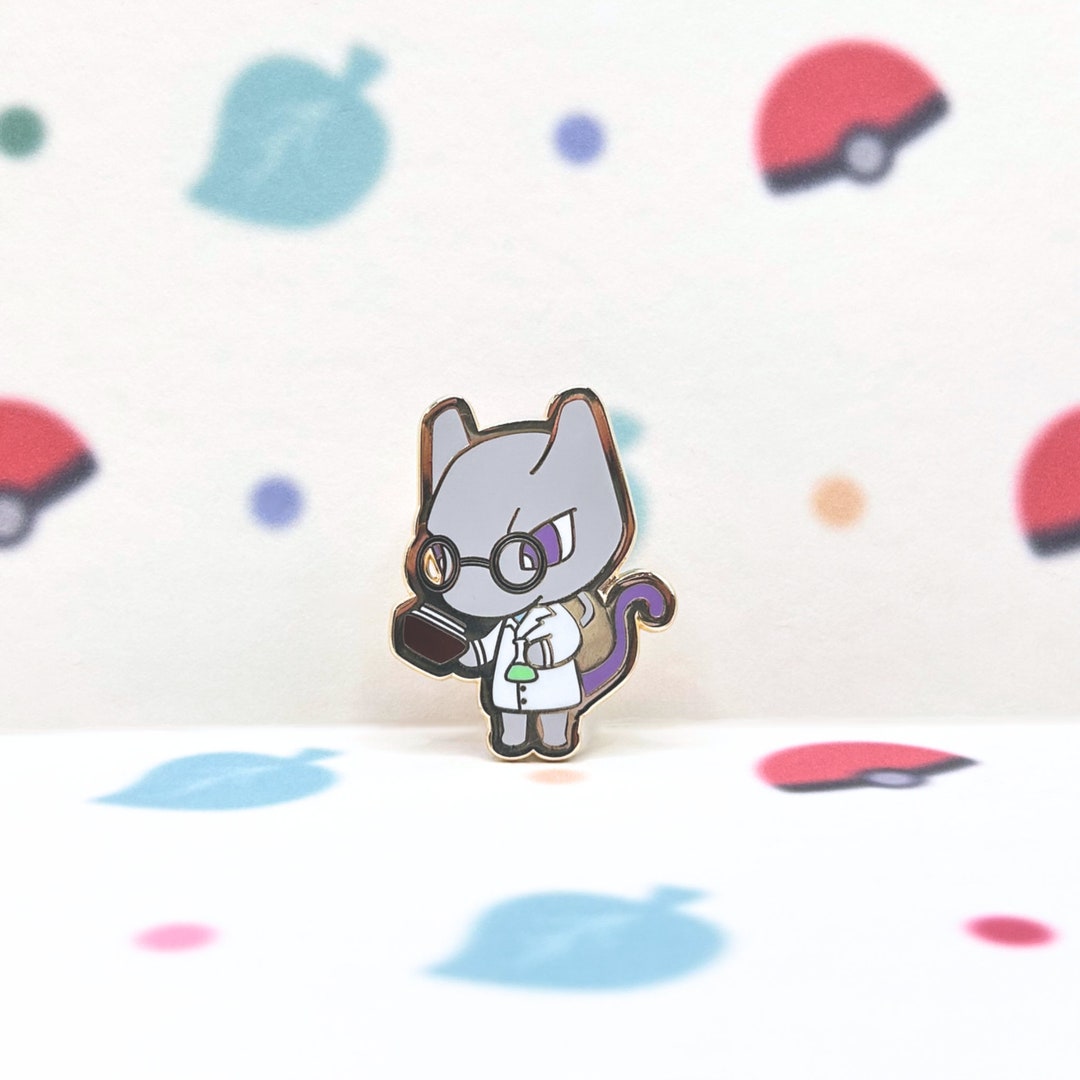 Mewtwo Acxpkmn Enamel Pin - Etsy