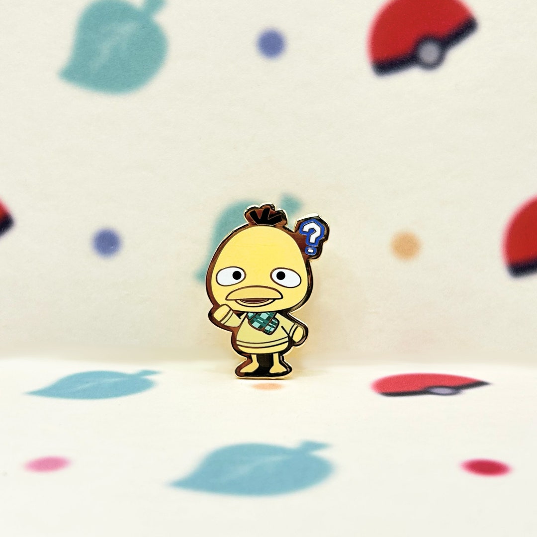 Psyduck Acxpkmn Enamel Pin - Etsy