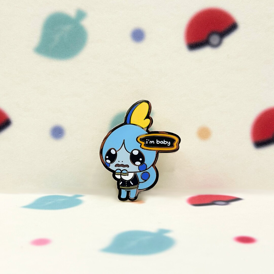 Animal Crossing Sobble Enamel Pin - Etsy
