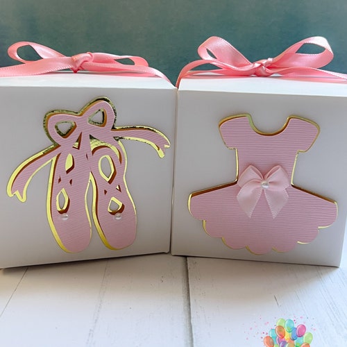Ballerina Favor Box Ballerina Treat Box Ballet Loop - Etsy