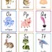 Alphabet Posters - Watercolour - Etsy