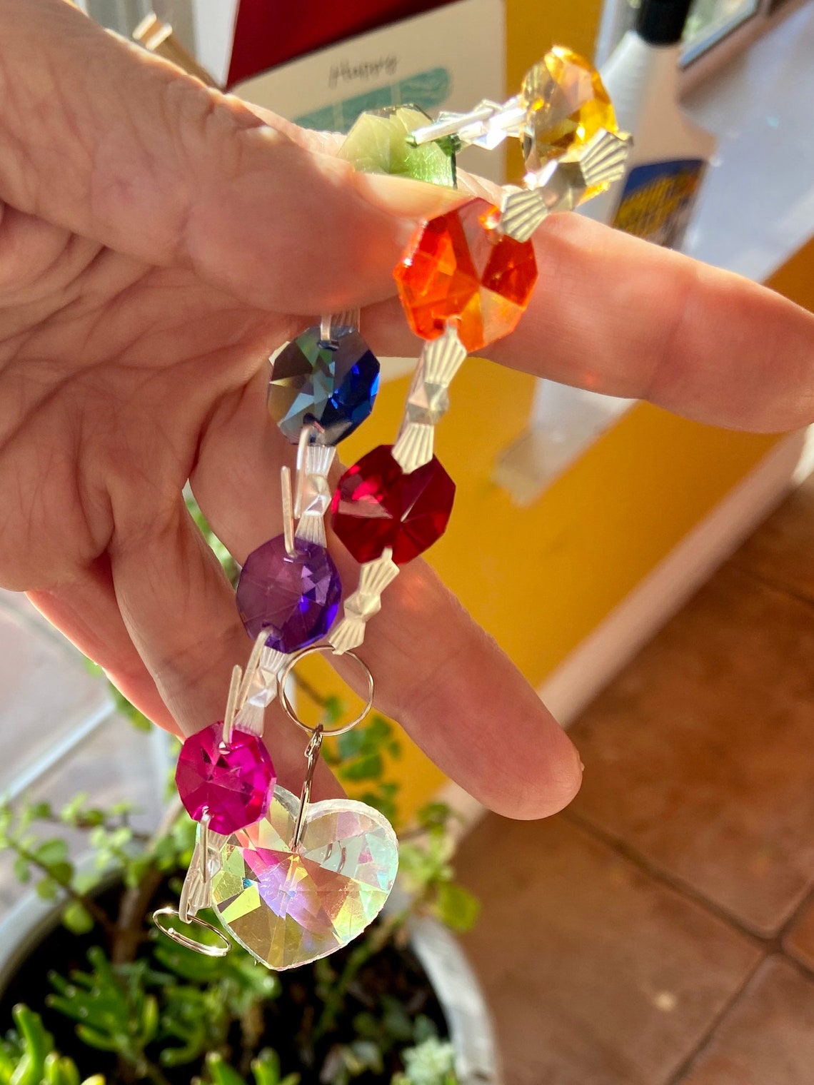 CHAKRA CRYSTAL SunCatcher RAINBOW Zen Yoga Peace Meditation | Etsy