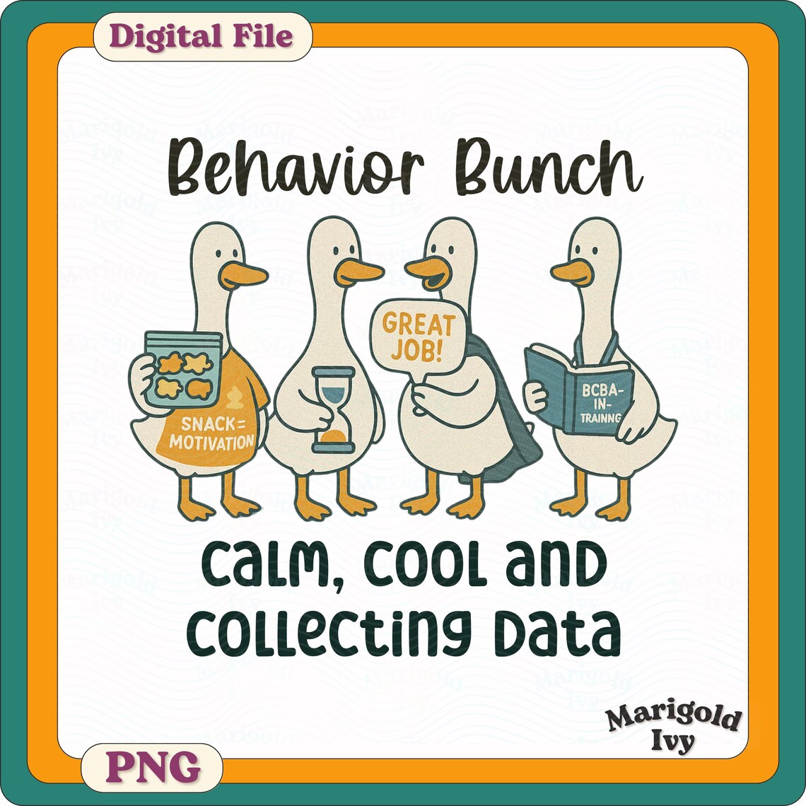 Silly Goose Aba Png Rbt Png Shirt Sublimation Designs Sticker Behavior ...