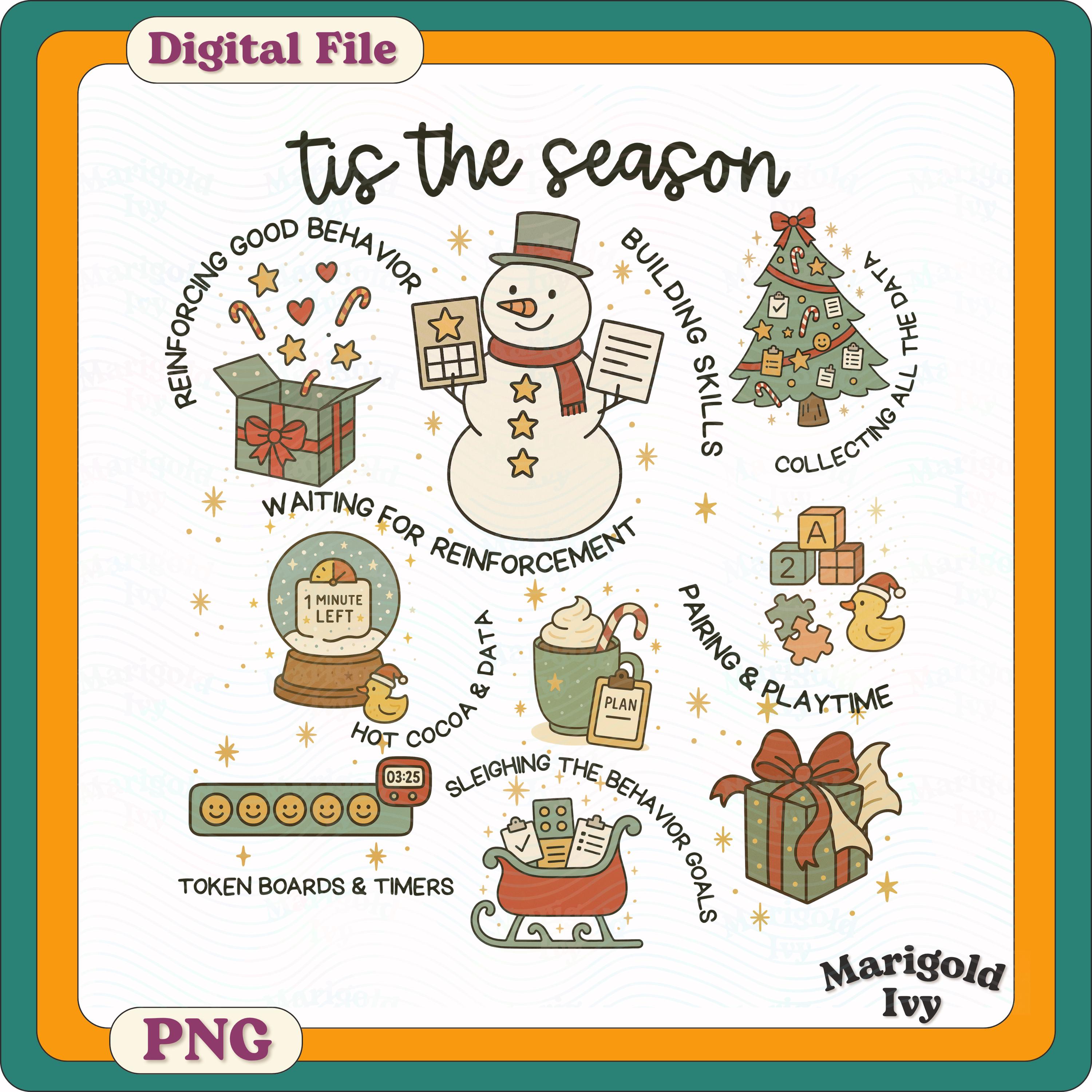 Christmas Rbt Png Aba Png Shirt Sublimation Designs Doodle Behavior ...
