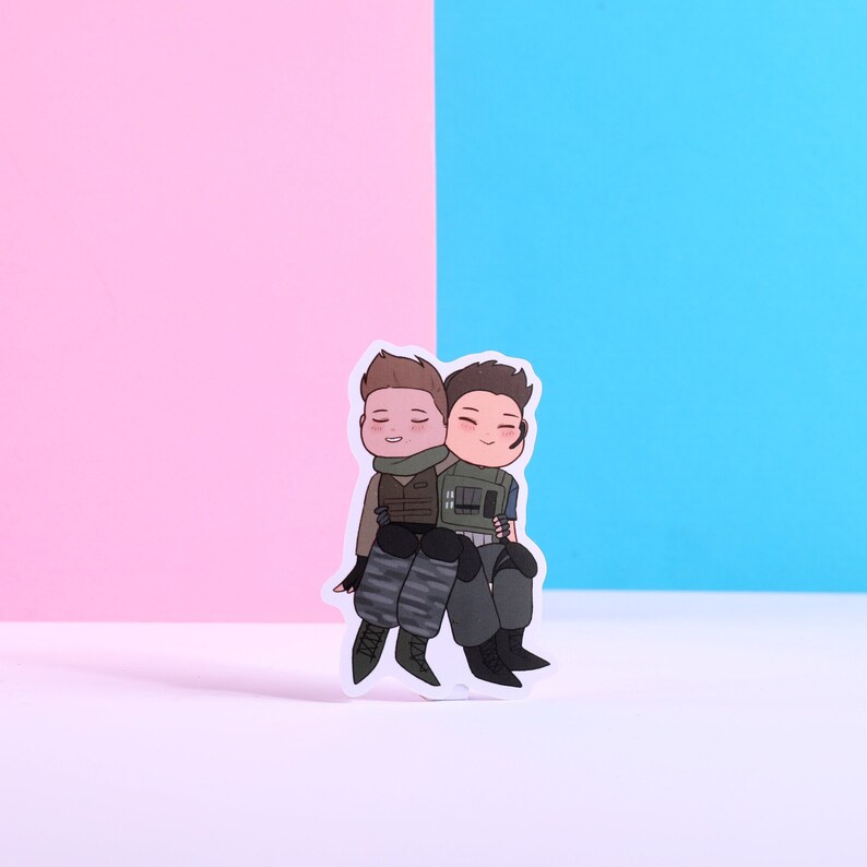 Resident Evil Couple Stickers Chreon, Nivanfield, and Weskennedy - Etsy