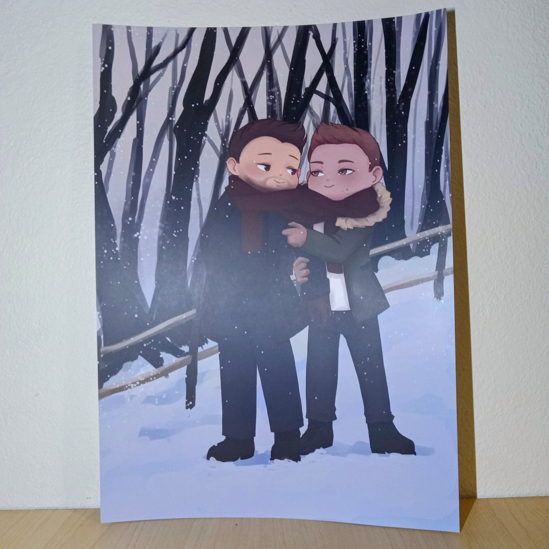 Nivanfield in Winter | Chris Redfield and Piers Nivans | A4 Matte Print ...