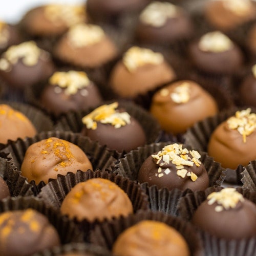 Hand-dipped Artisan Chocolate Truffles - Etsy