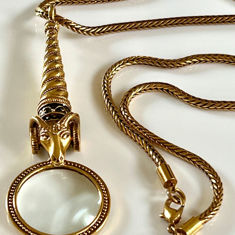 Magnifying Glass Pendant - Etsy