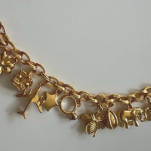 Joan Rivers My Favorite Things Gold Plated Chain Link Charm Bracelet ...