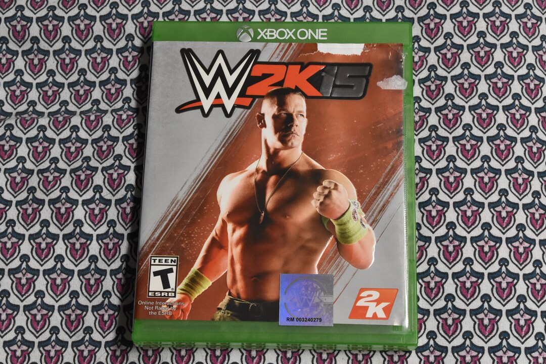 WWE 2k15 Xbox Game Software Wrestling Video Game Xbox - Etsy