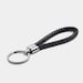 Braided Leather Keychain, Everyday Leather Keyring, Unisex Keyfob ...