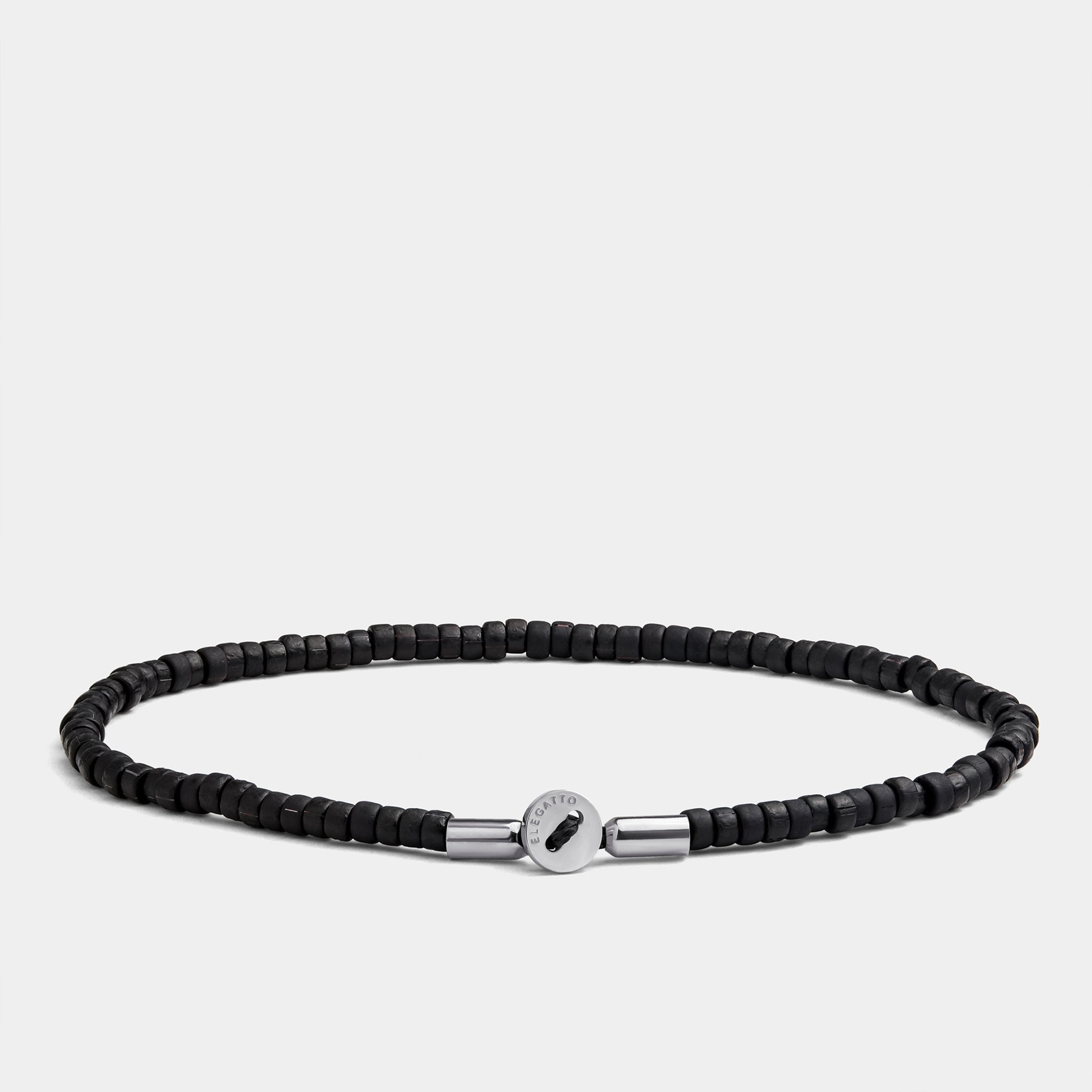 Uni Silver Beaded Bracelet for Men - Minimalist Design, Ideal Gift - Etsy