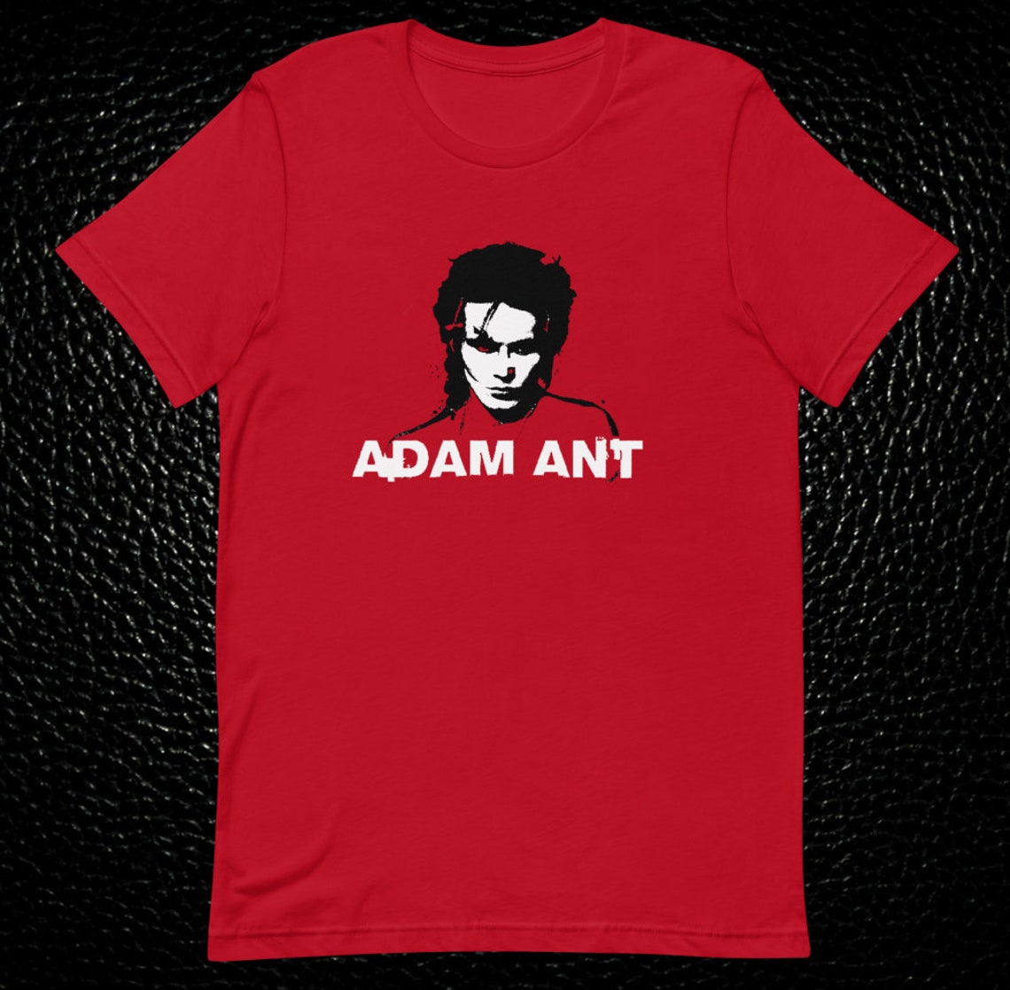 Adam Ant T Shirt - 3 Options - Etsy