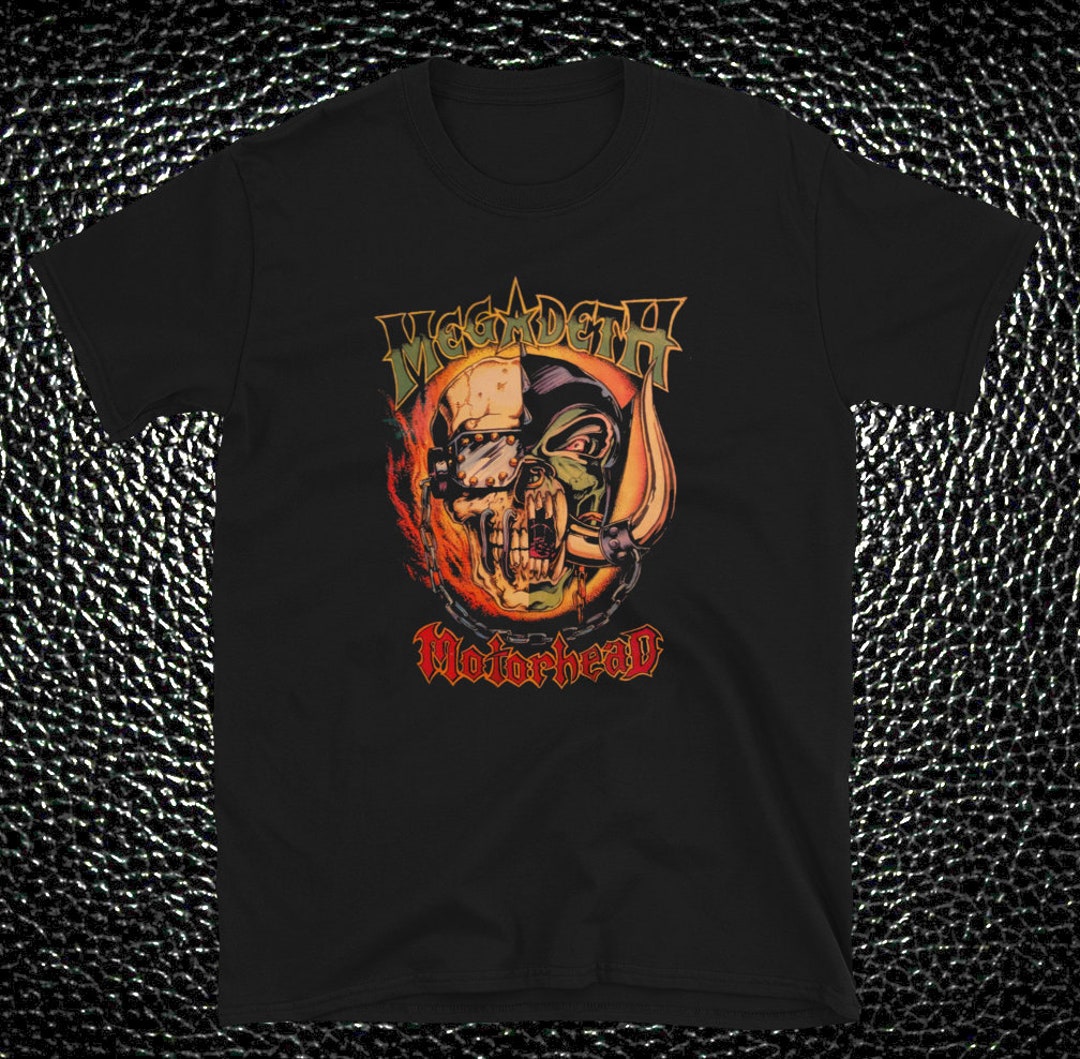 Megahead Shirt Megadeth/motorhead - Etsy