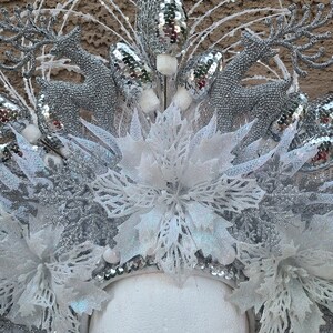 Snowflake Headdress, Winter Queen Crown, New Year Headdress, Корона ...