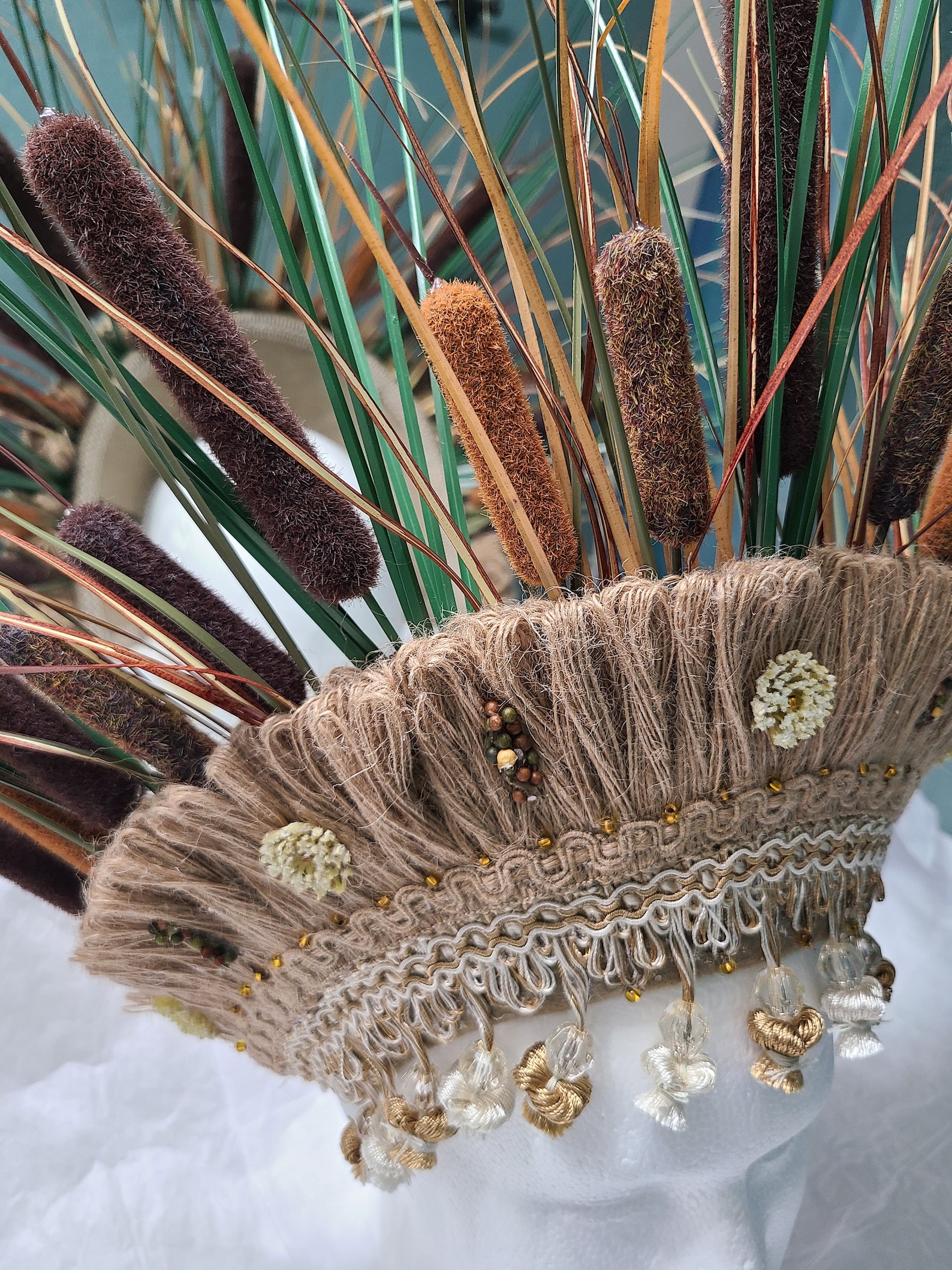 Harvest Headdress Autumn Crown Swamp Queen Scarecrow - Etsy