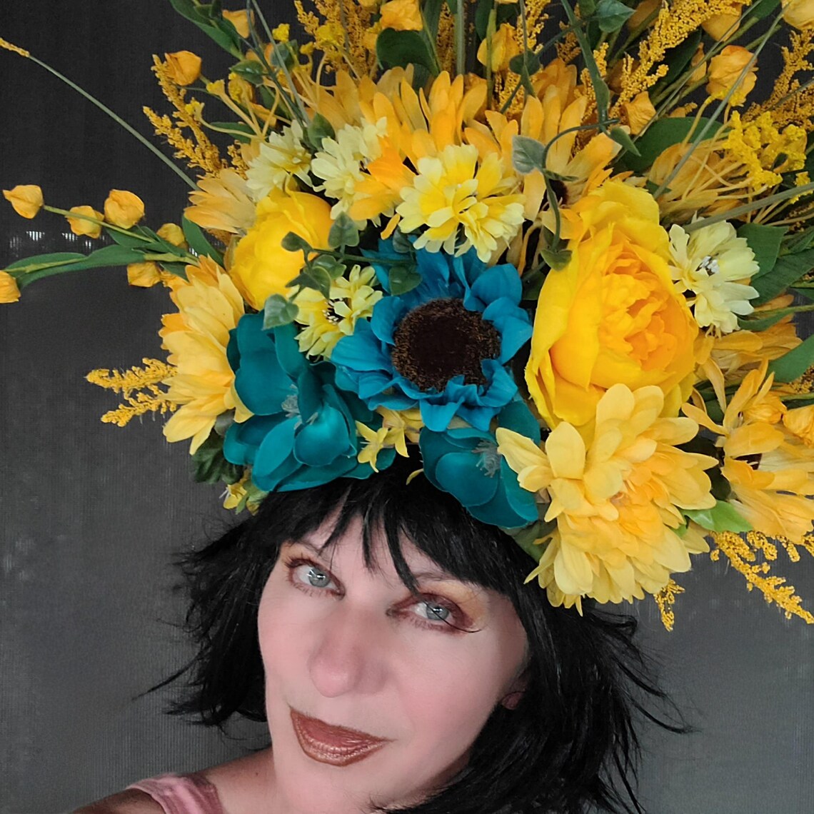 Catrina Headdress, Easter Headdress Large, Mothers Day Crown ...