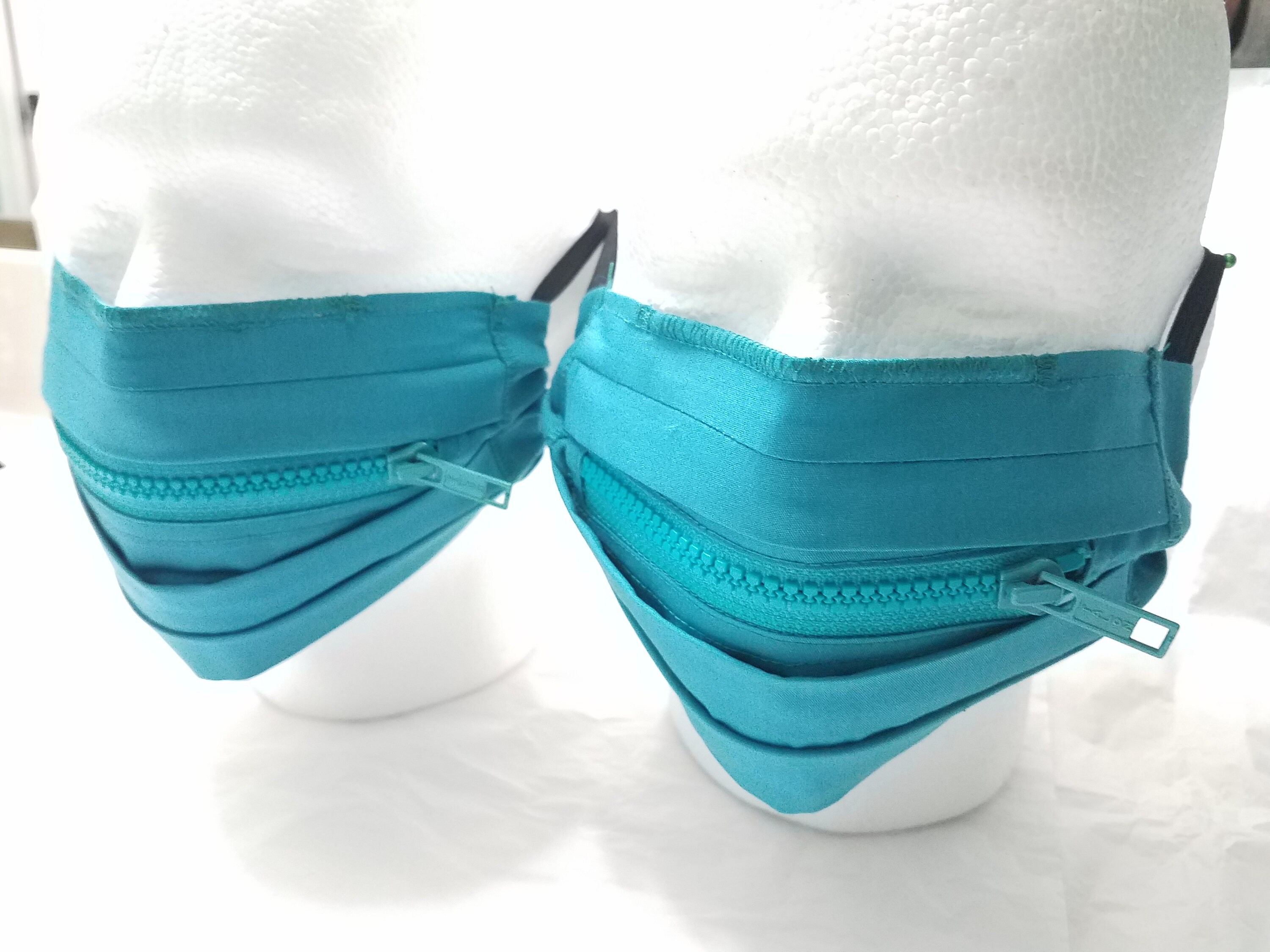 Zipper Face Mask, Fun Zipits, Cotton, Adult, Washable Reusable, Double ...