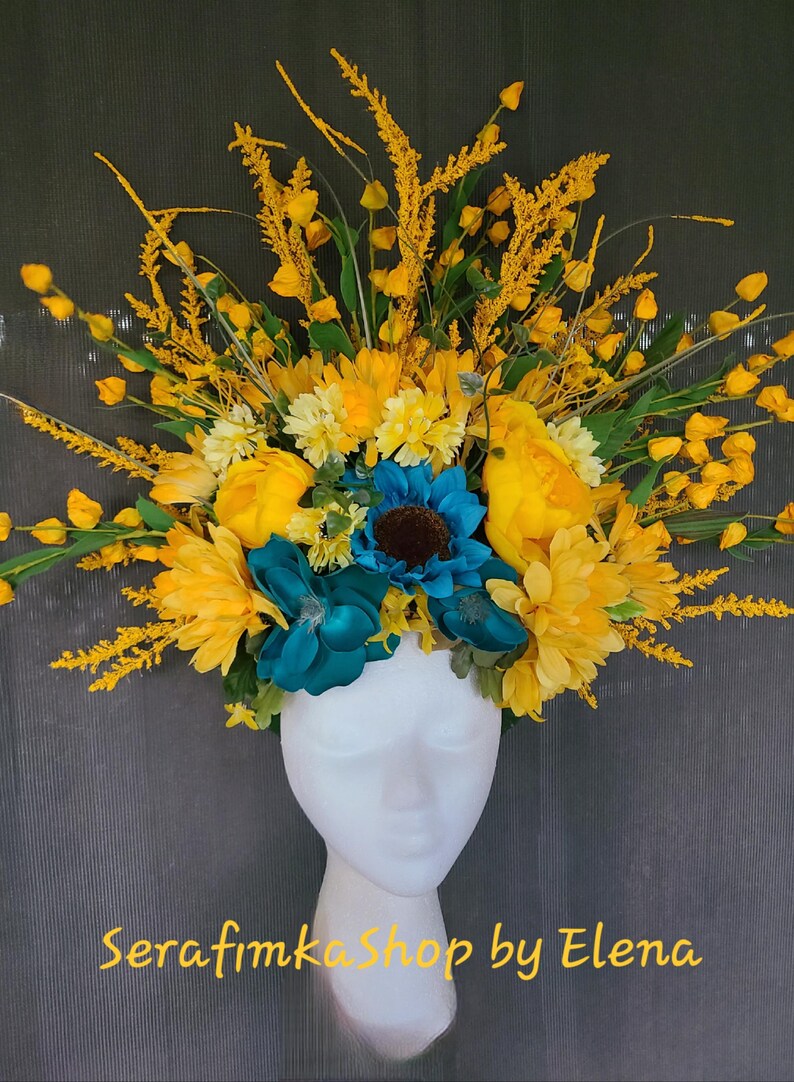 Catrina Headdress, Easter Headdress Large, Mothers Day Crown ...