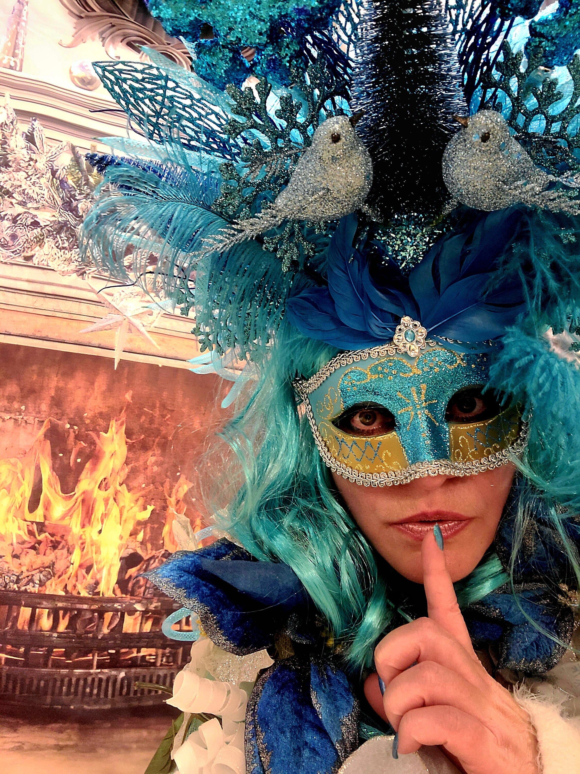 Snowflake Headdress, Ugly Sweater Crown, Christmas Headdress, New Year ...