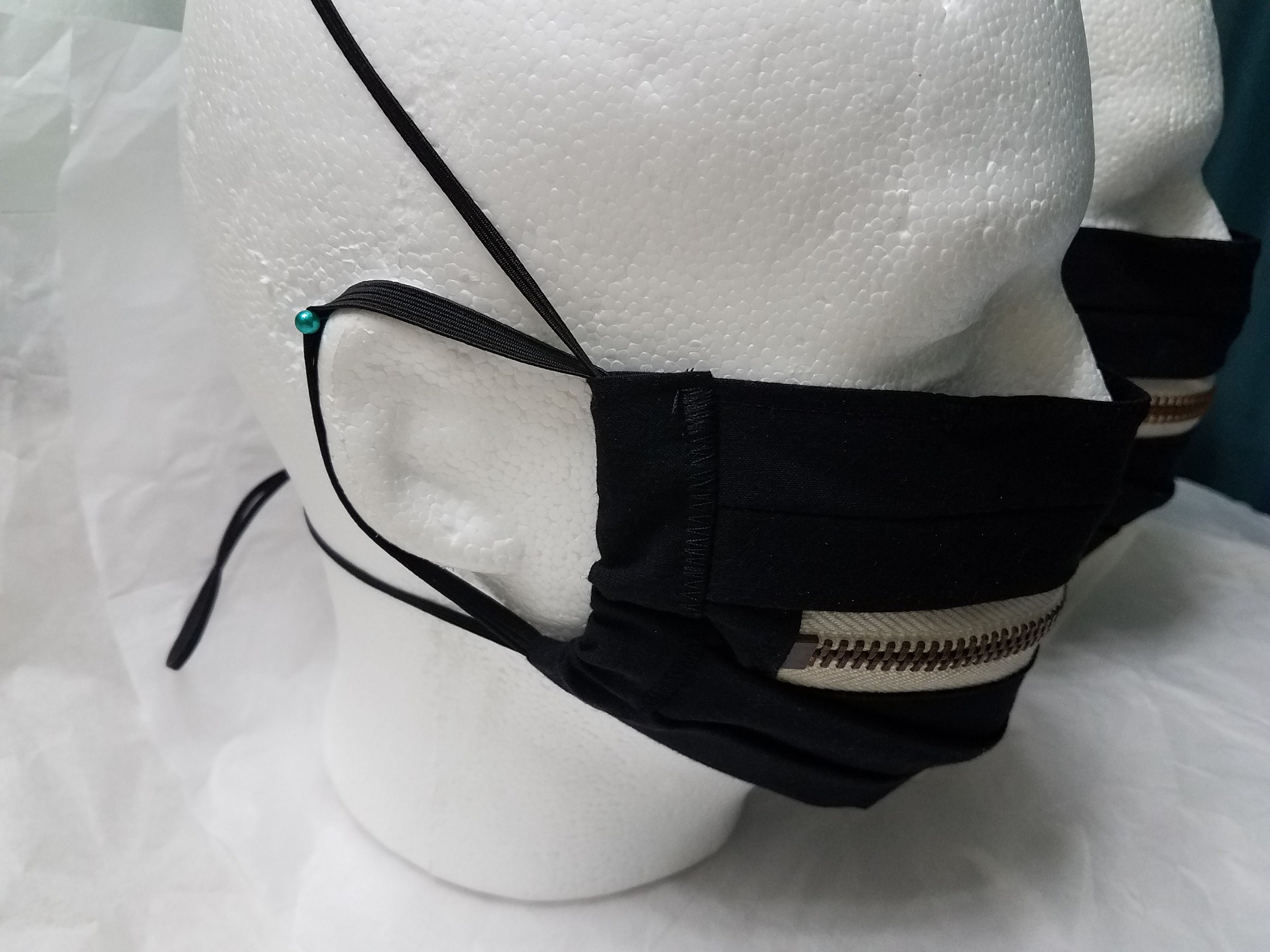 Big Smile Zipper Mask : Mask With Zipper, Big Zipits, Cyber Goth, Fun ...