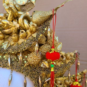 Asian Fantasy Crown, Asian Queen Crown, Asian Headdress, Multicultural ...
