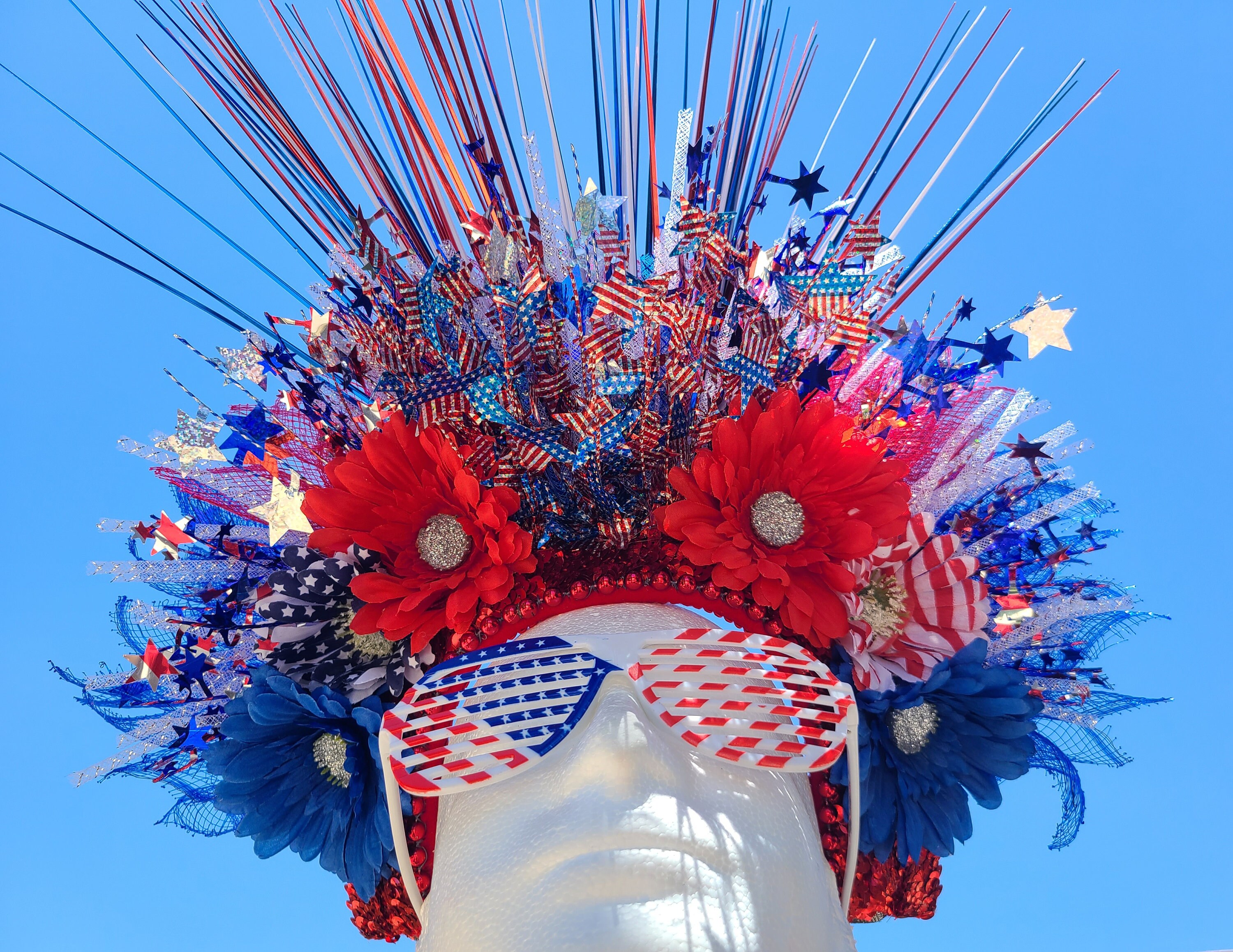 USA Crown, 4th of July Headdress, Independence Day Crown, Celebration ...