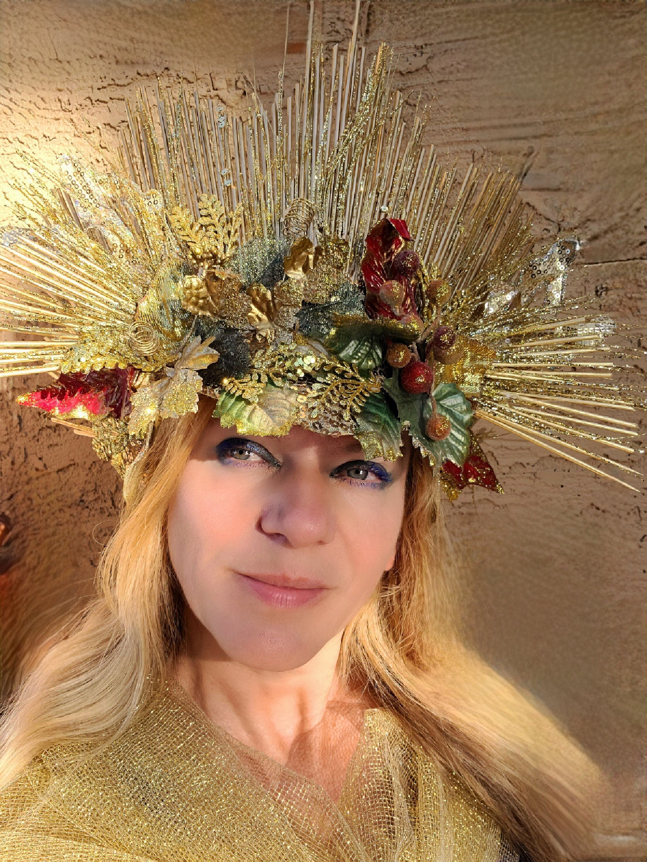 Fairy Headdress, Queen of the Forest Headdress, Mother Nature Crown ...