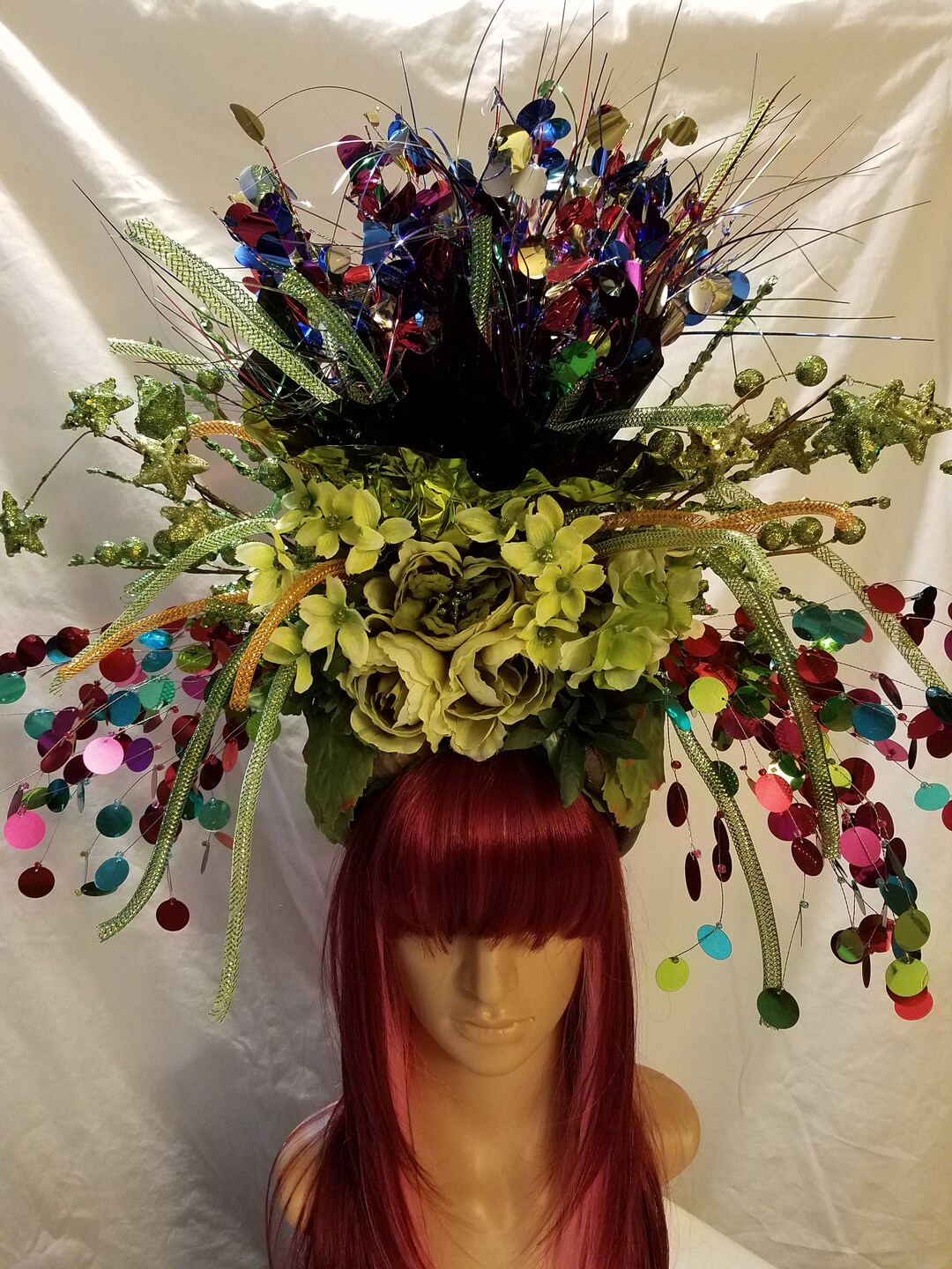 Easter Headdress Birthday Crown New Year Headdress Hawaii - Etsy