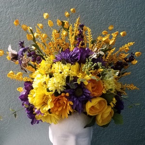 Catrina Headdress, Easter Headdress Large, Mothers Day Crown, Headdress ...