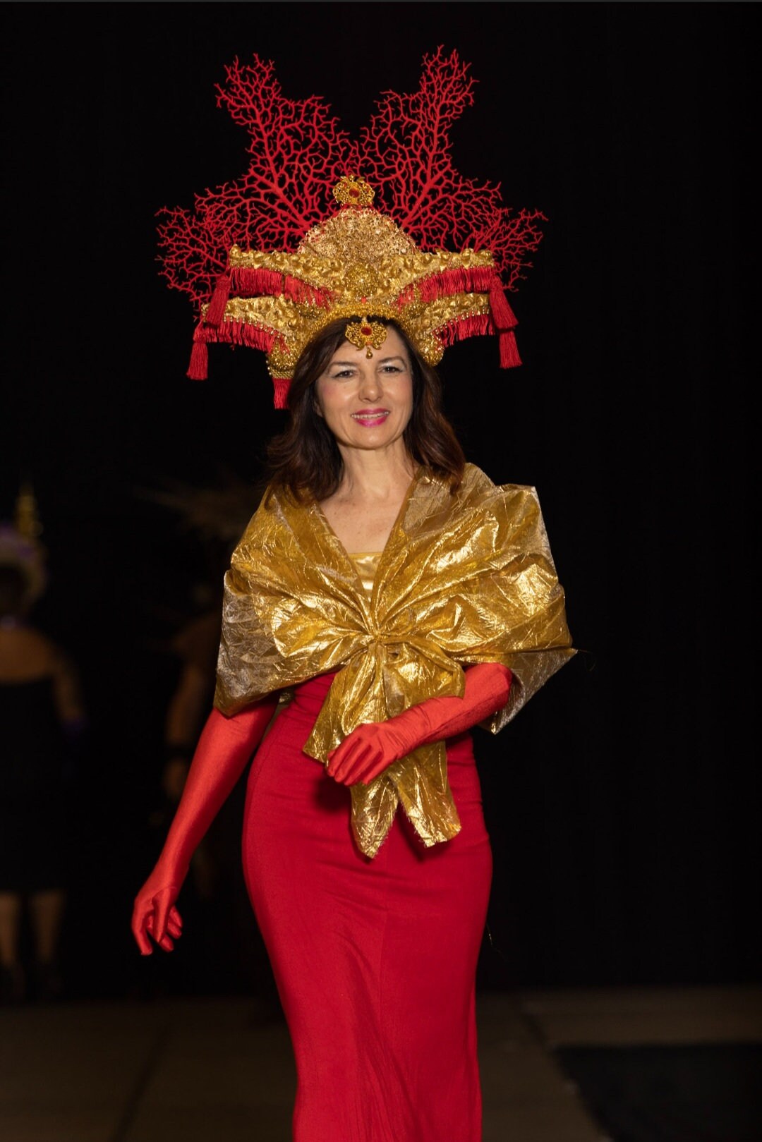 Asian Style Headdress, Asian Crown, Chineese New Year Crown ...