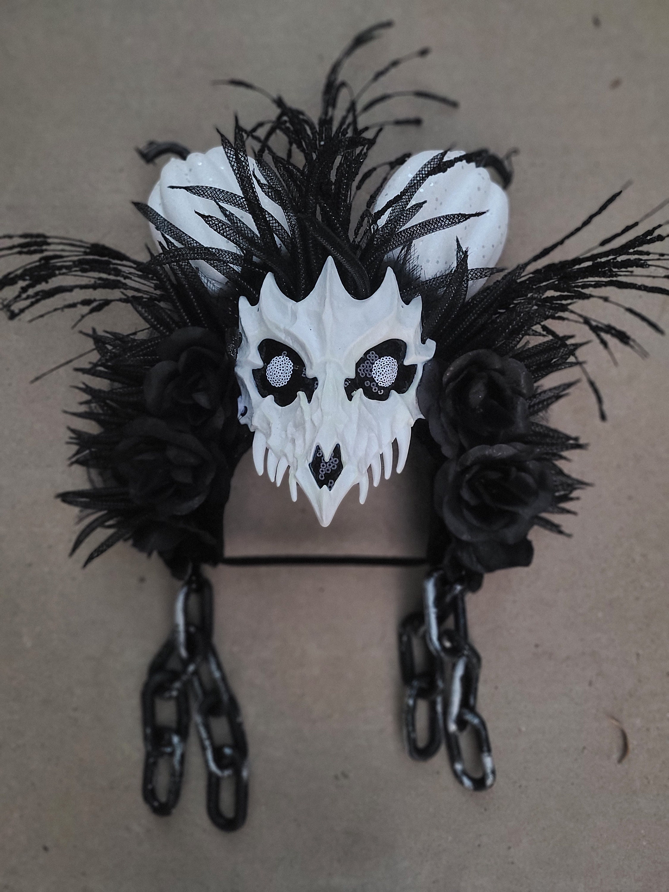 Burning Man Hat, White Ram Headdress, Ghost Crown, Pampkin Crown, Skull ...