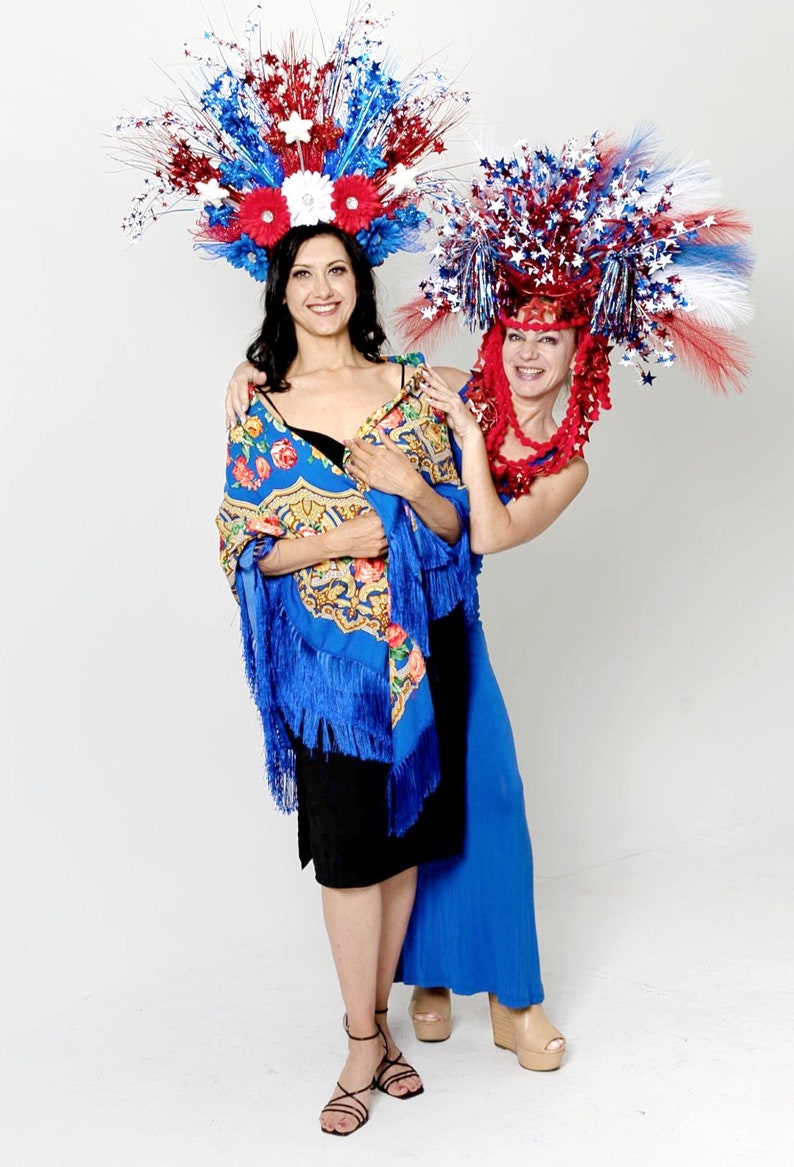 USA Crown, 4th of July Headdress, Independence Day Crown, Celebration ...