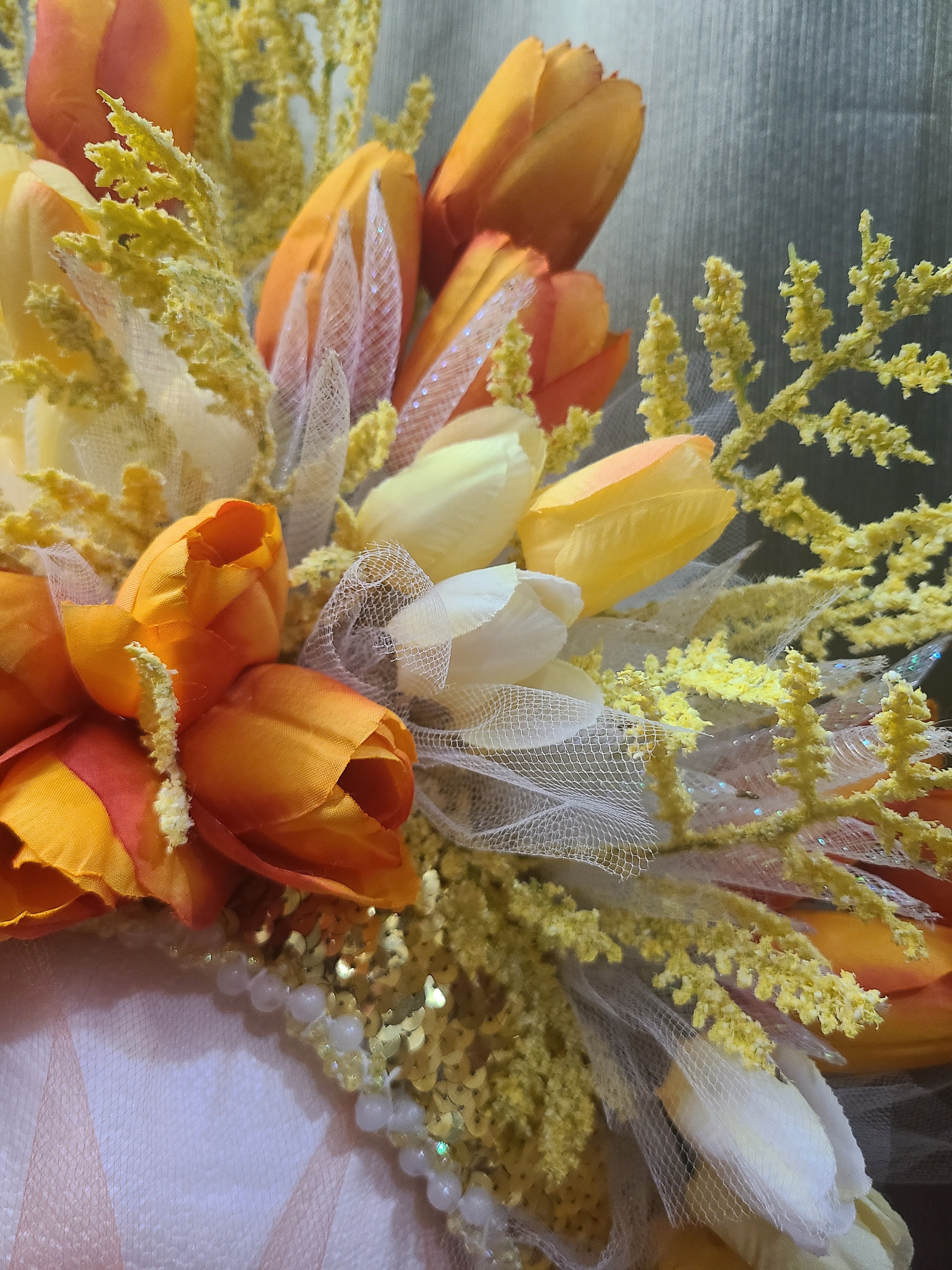 Spring Headdress Mothers Day Crown International Womens Day - Etsy