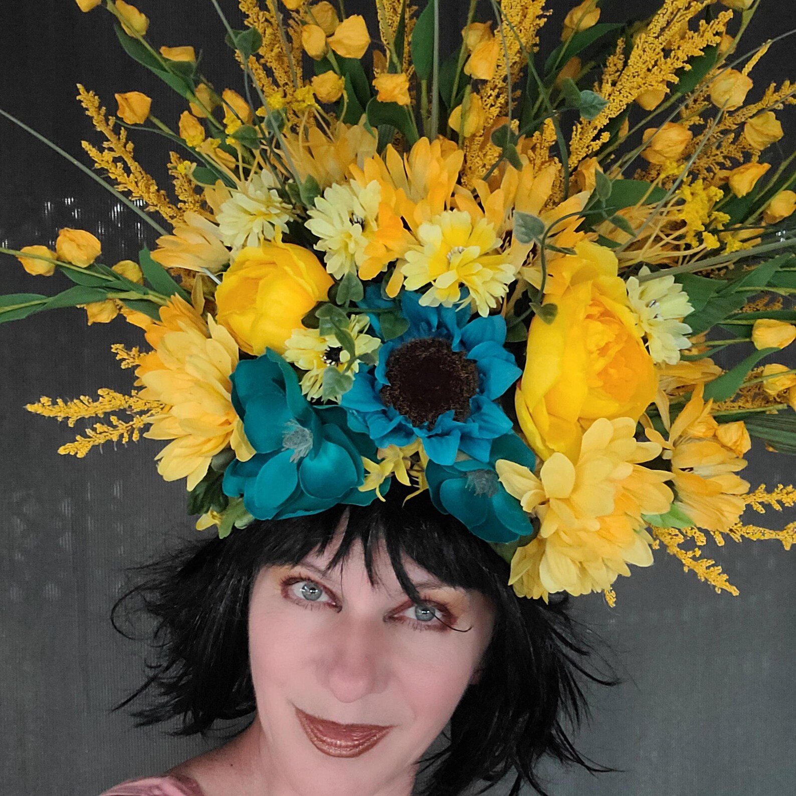 Catrina Headdress, Easter Headdress Large, Mothers Day Crown ...