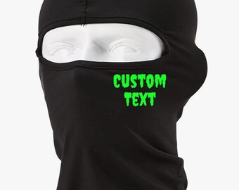 Custom Full Face Mask - Etsy