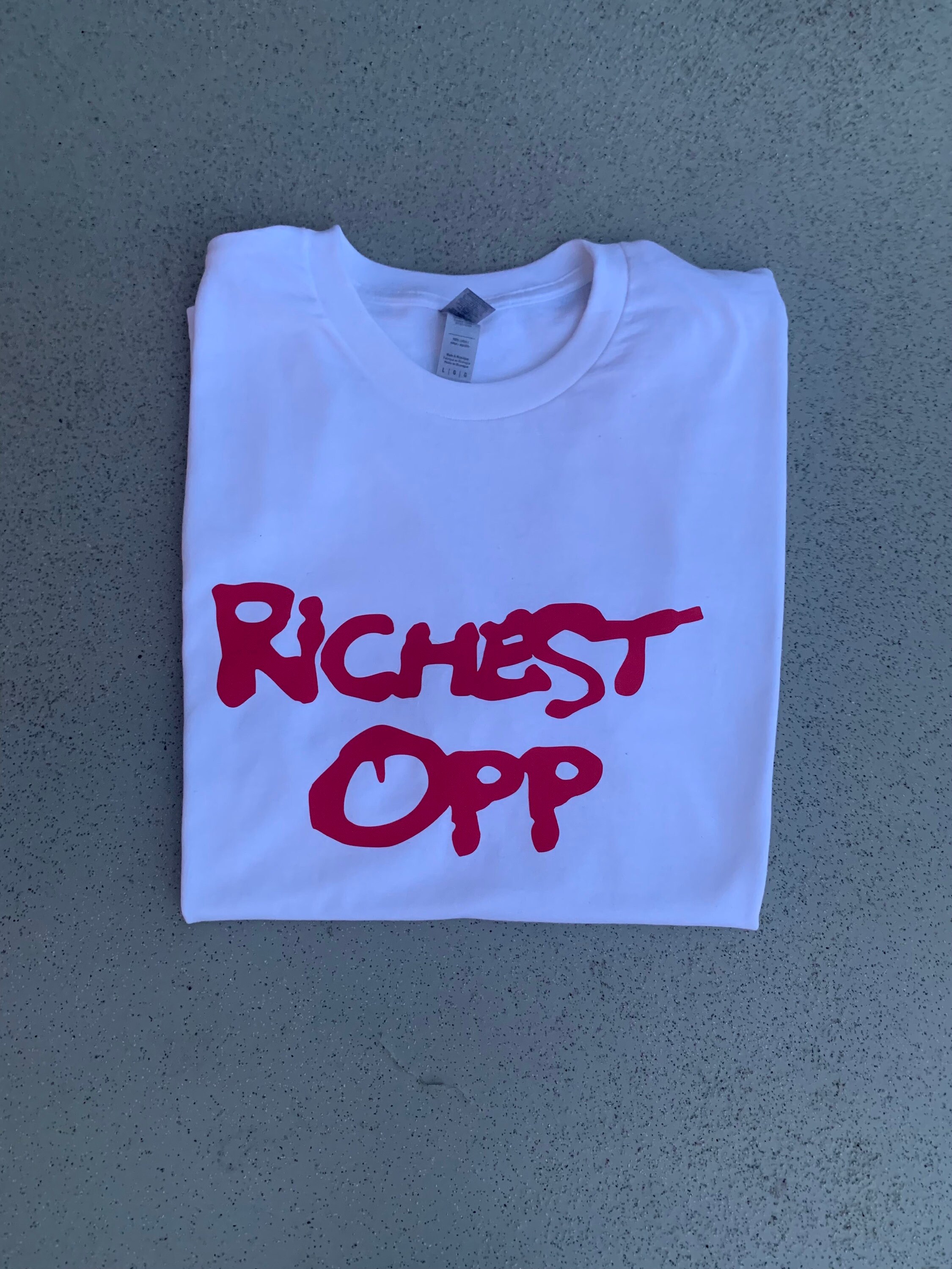 Yb Tshirt richest Opp Graphic Tee Shirt, Custom Shirt, 100 % Cotton ...