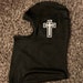 Jesus Cross Custom Ski Mask Black Balaclava Personalized Ski - Etsy
